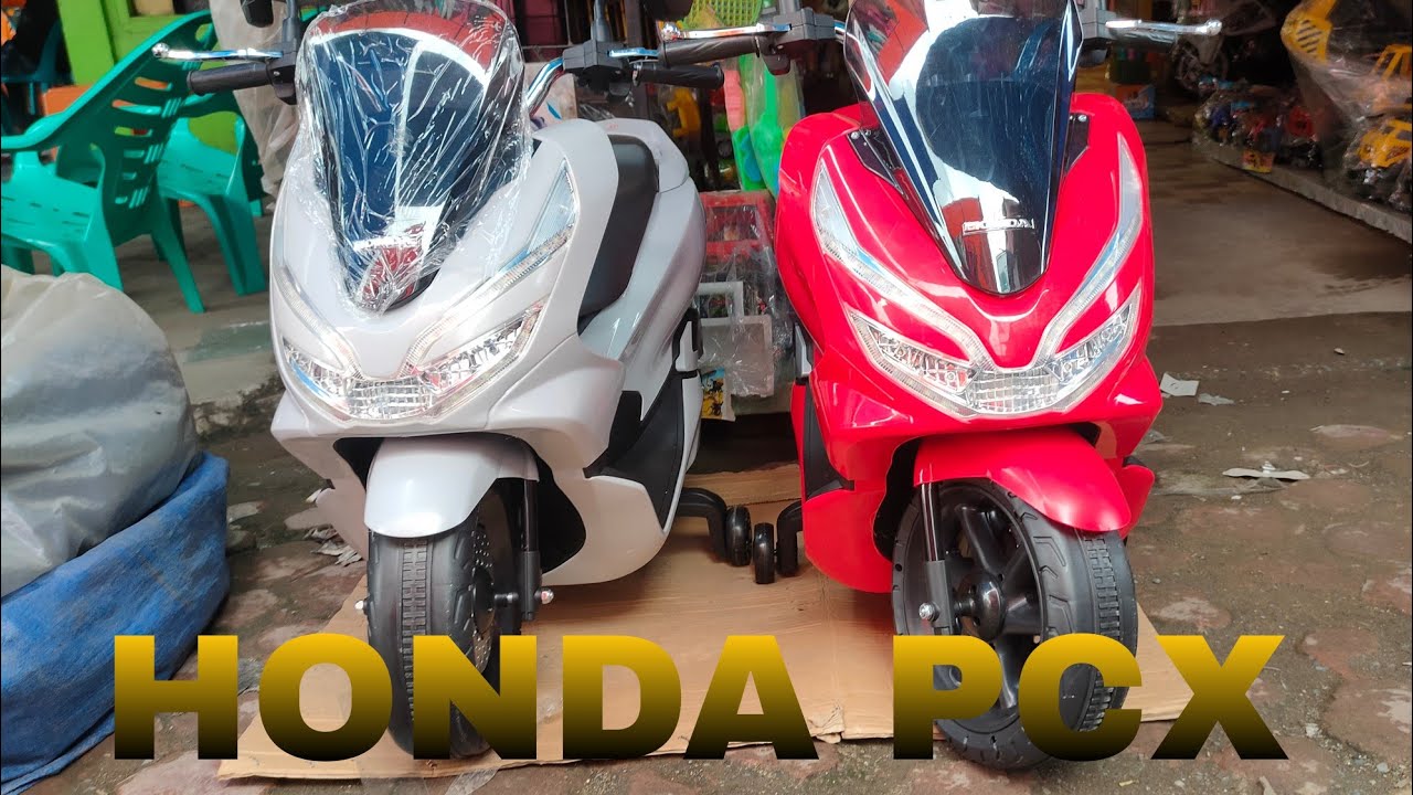 UNBOXING TOYS RC MOTORCYCLE HONDA PCX #unboxingmainan #unboxingtoys # ...