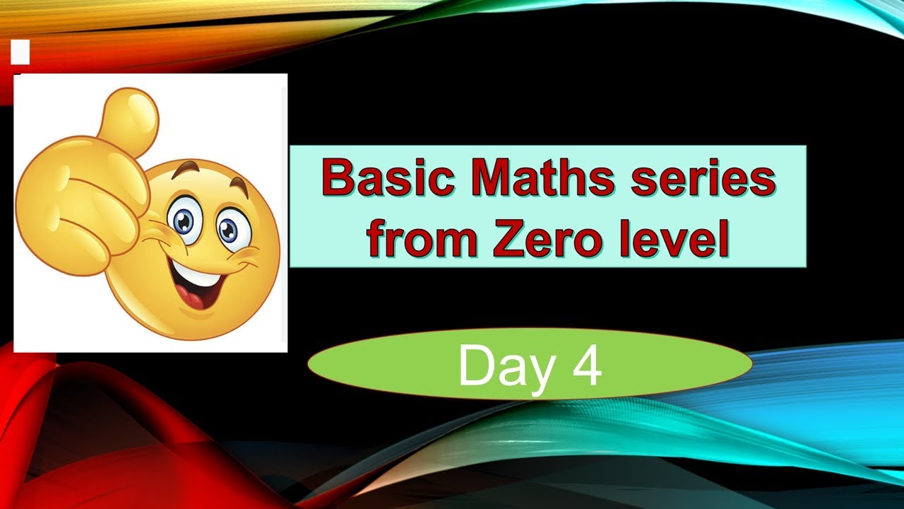 04 Basic Maths Series - YouTube