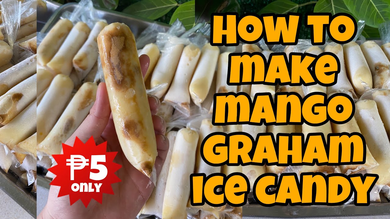 Patok na naman ngayong Summer etong Mango Graham Ice Candy! - YouTube