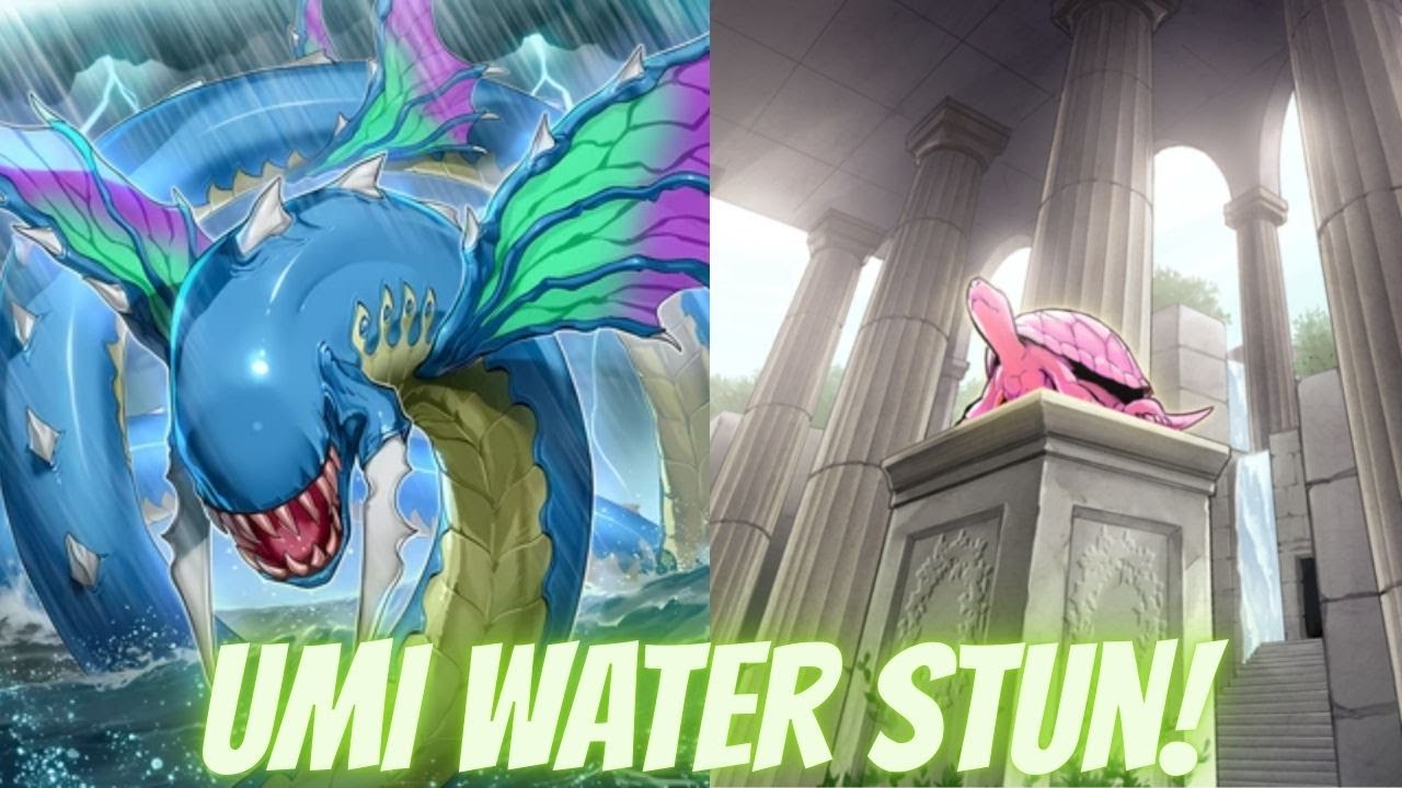 This Umi Water Stun Deck Is Too Awesome! Yugioh Master Duel - YouTube