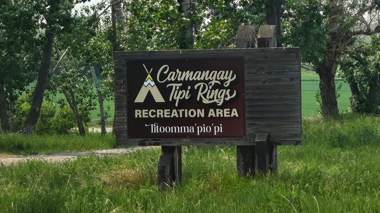 Un sitio con historia en carmangay Alberta - YouTube