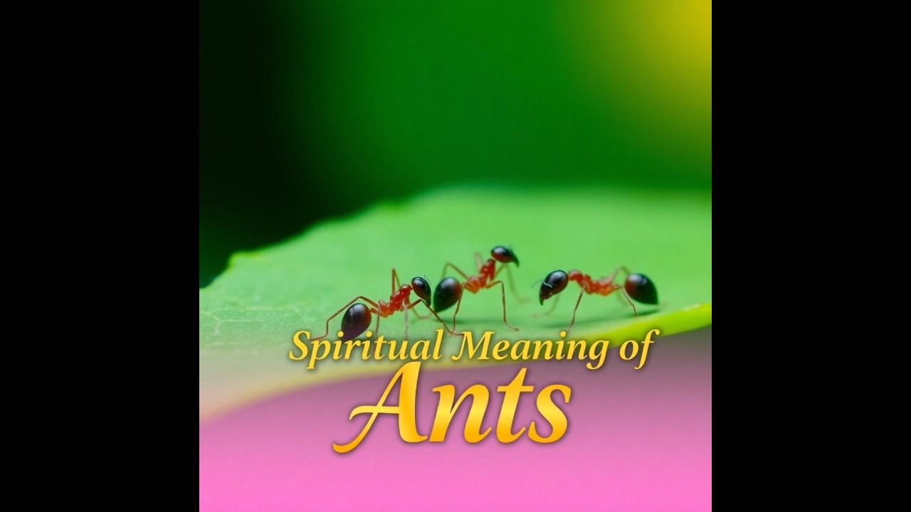 5 Surprising Spiritual Meanings of Ants You Never Knew - YouTube