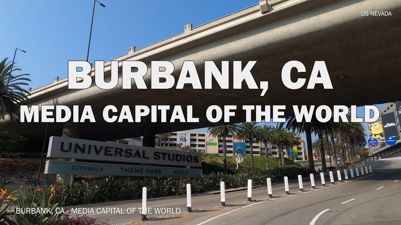 Burbank, California - Driving Tour 4K - YouTube