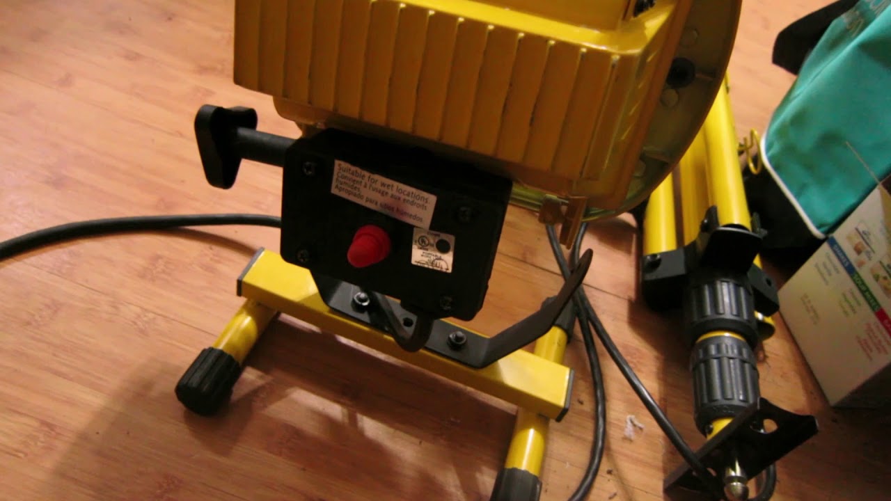 Can you fit a dimmer on a Work Light? - YouTube