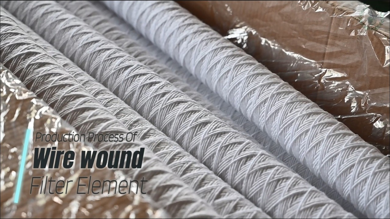 How to produce a wire wound filter element？ - YouTube