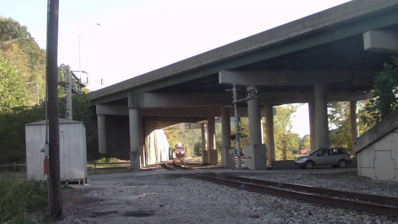 NS 90J AT PORT AMHERST, WEST VIRGINIA - YouTube