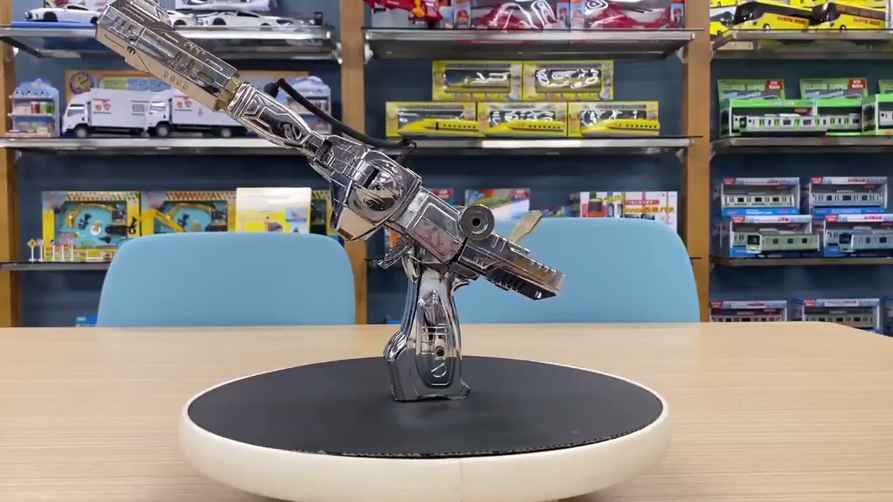 Silver Chrome Toyco Astro Magnum (Pre-Transformers Shockwave) Video ...