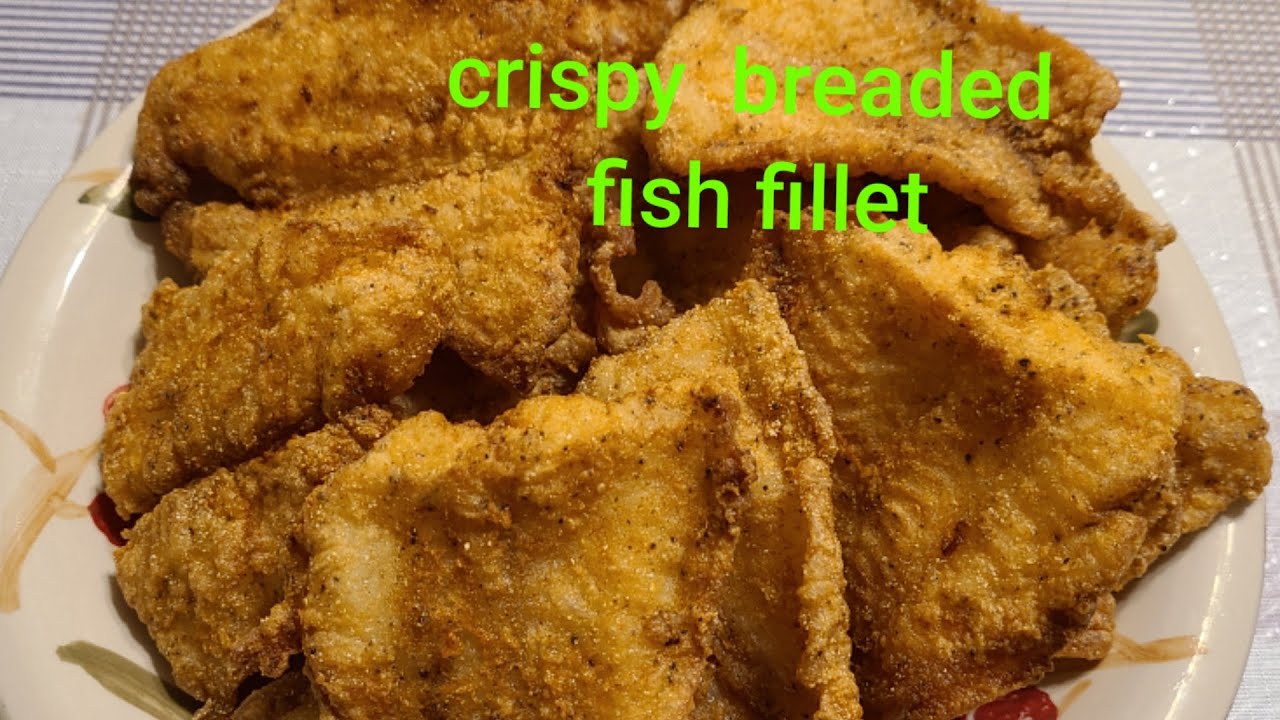 Crispy breaded fish fillet/Simply me - YouTube
