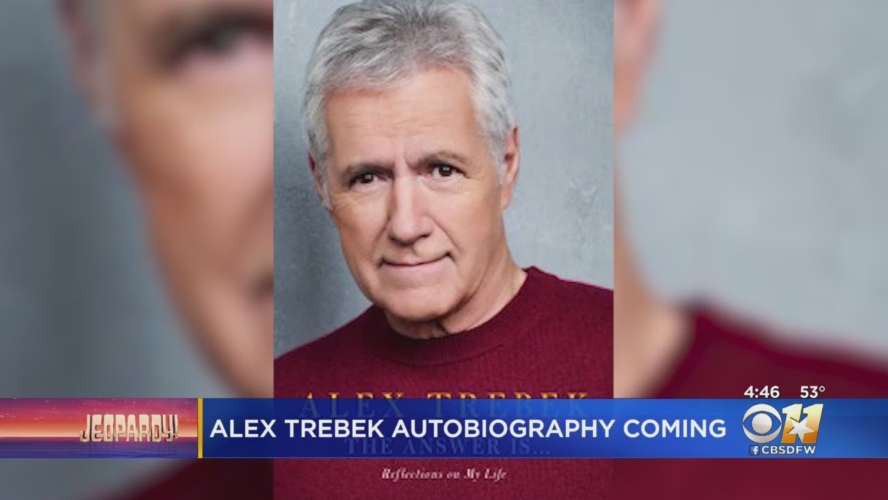 Alex Trebek Writes Memoir - YouTube