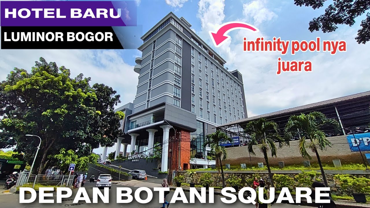 LUMINOR HOTEL BOGOR STRATEGIS DAN VIEW INFINITY POOL JUARA! - YouTube