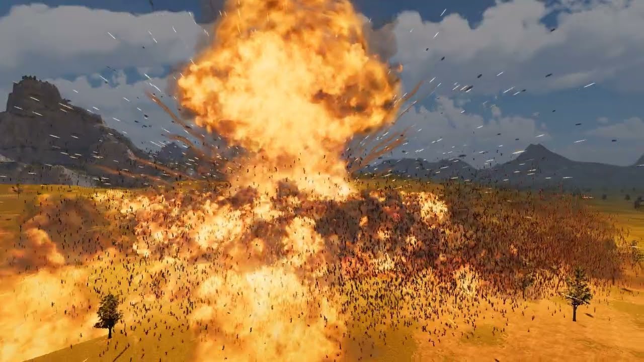 2 Archer Fullauto VS 925000 Heavy Knight - Ultimate Epic Battle ...