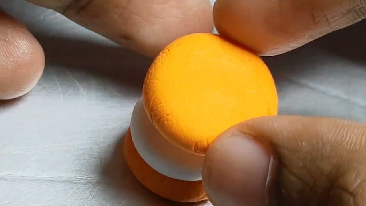 How to Make Cute Clay Macarons | Easy DIY Clay Art for Beginners | Step ...