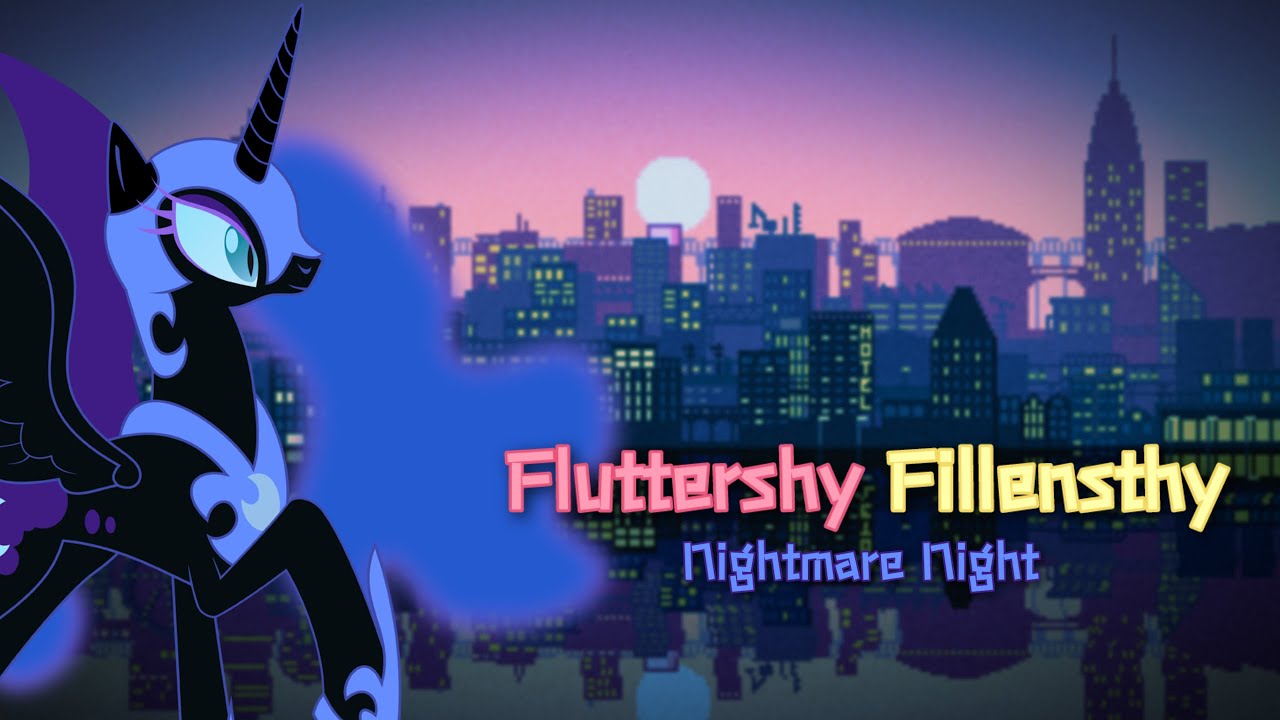 Fluttershy Florrensie, Fluttershy Fillensthy - Nightmare Night [Remake ...