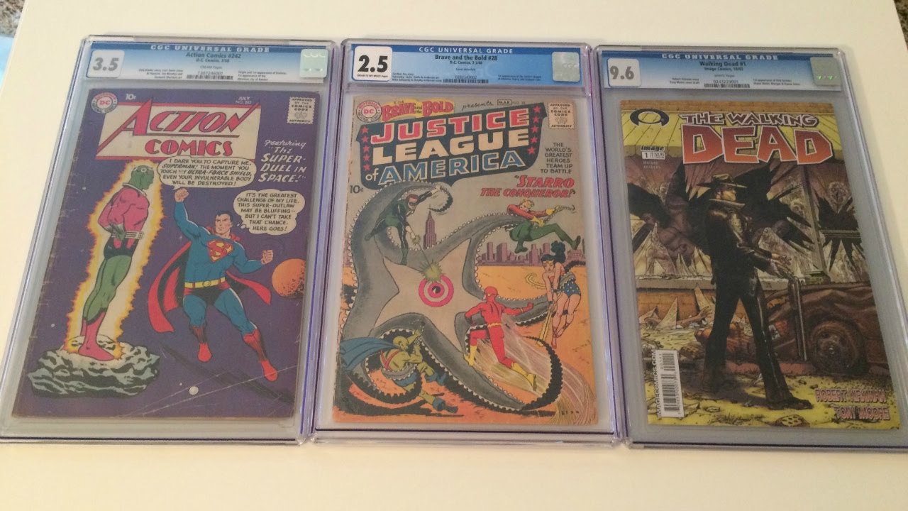 New SLABS! - Graded Comic Book Haul - YouTube
