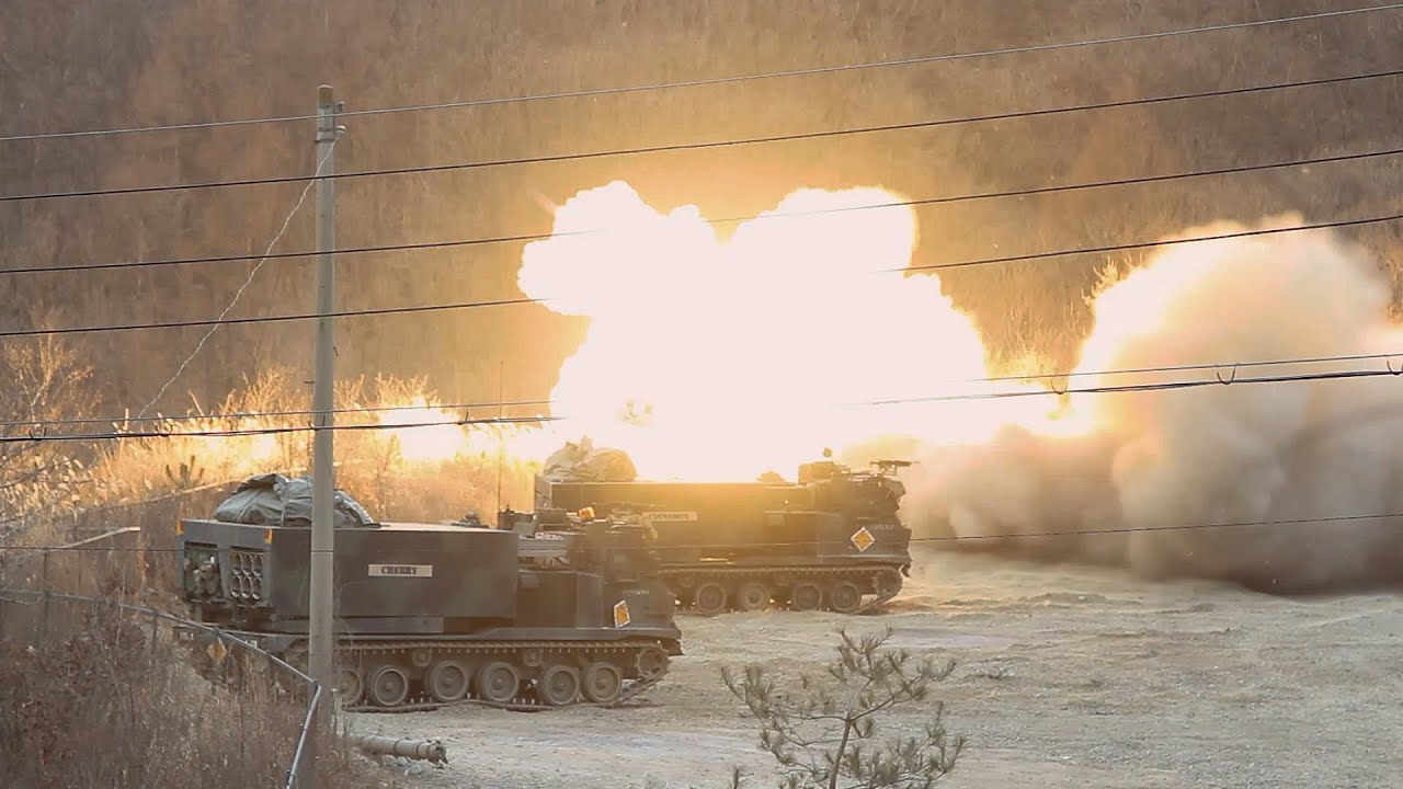 Soldiers Conduct MLRS Firing Qualification - YouTube