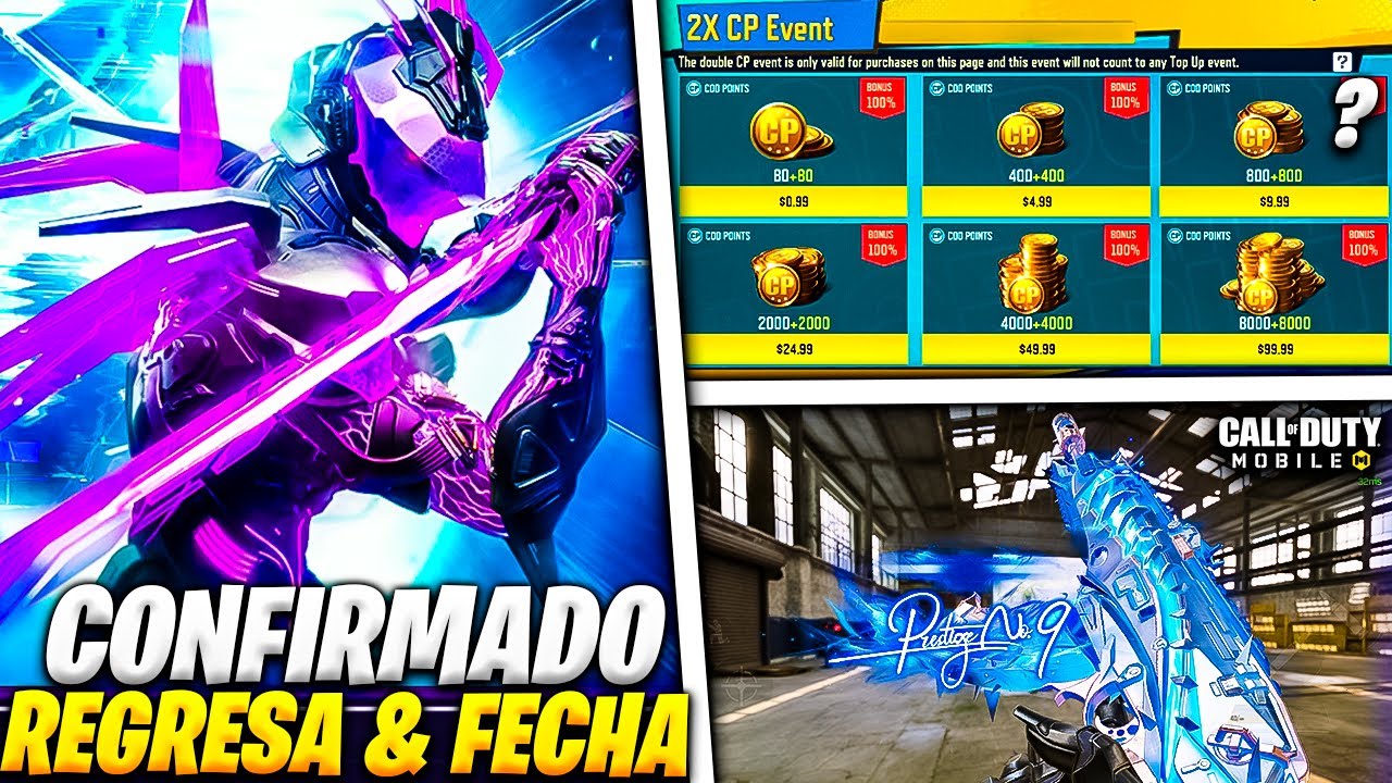 CONFIRMADO SPECTRE MITICO + MINI ACTUALIZACIÓN + ¿CODPOINTS DOBLES? y ...
