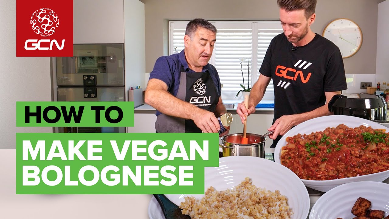 Post Ride Nutrition: Vegan Bolognese & Gelato - YouTube
