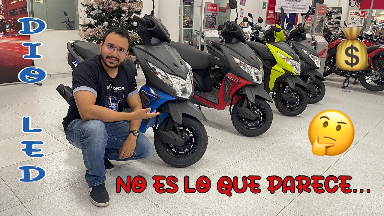 🚨NUEVA DIO LED 110 HONDA 😱 TODA LA GAMA DE COLORES😎 REVIEW COMPLETO 🥵 - YouTube