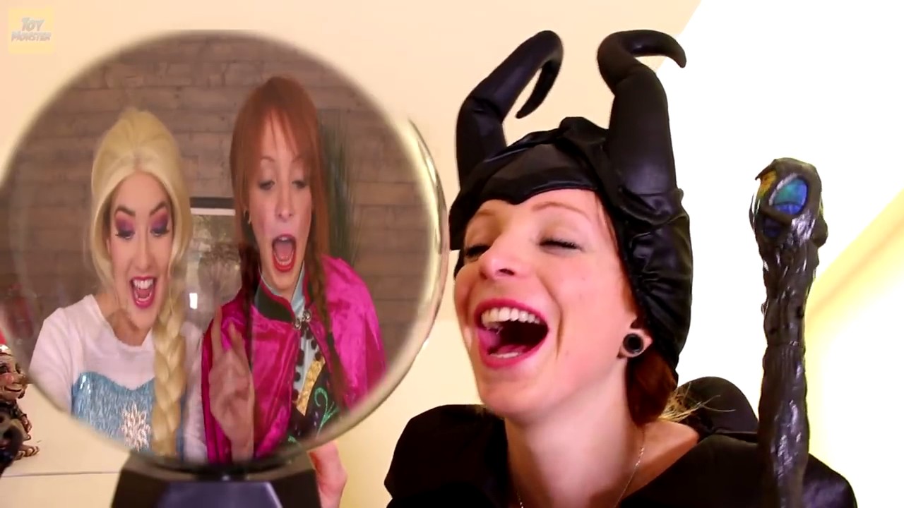 Frozen Elsa & Spiderman FUNNY RAINBOW PRANK! w Joker Maleficent Anna ...