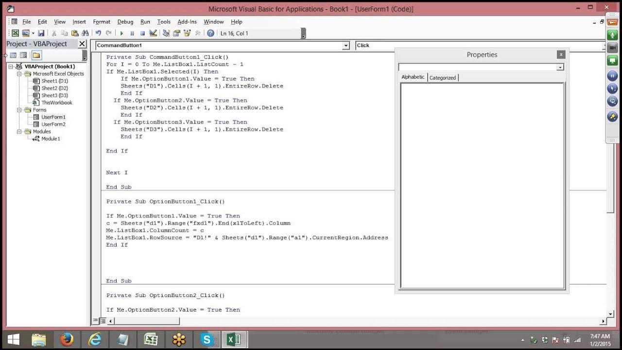 List Box And Timer In Userform Excel Vba Macros Youtube 7020
