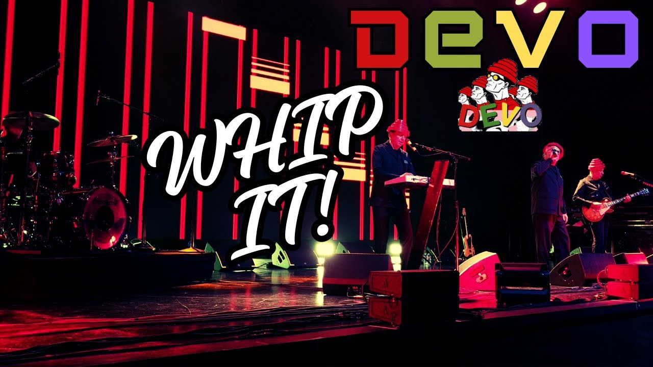 DEVO's Electrifying 'Whip It' Live Performance Takes San Diego by Storm ...