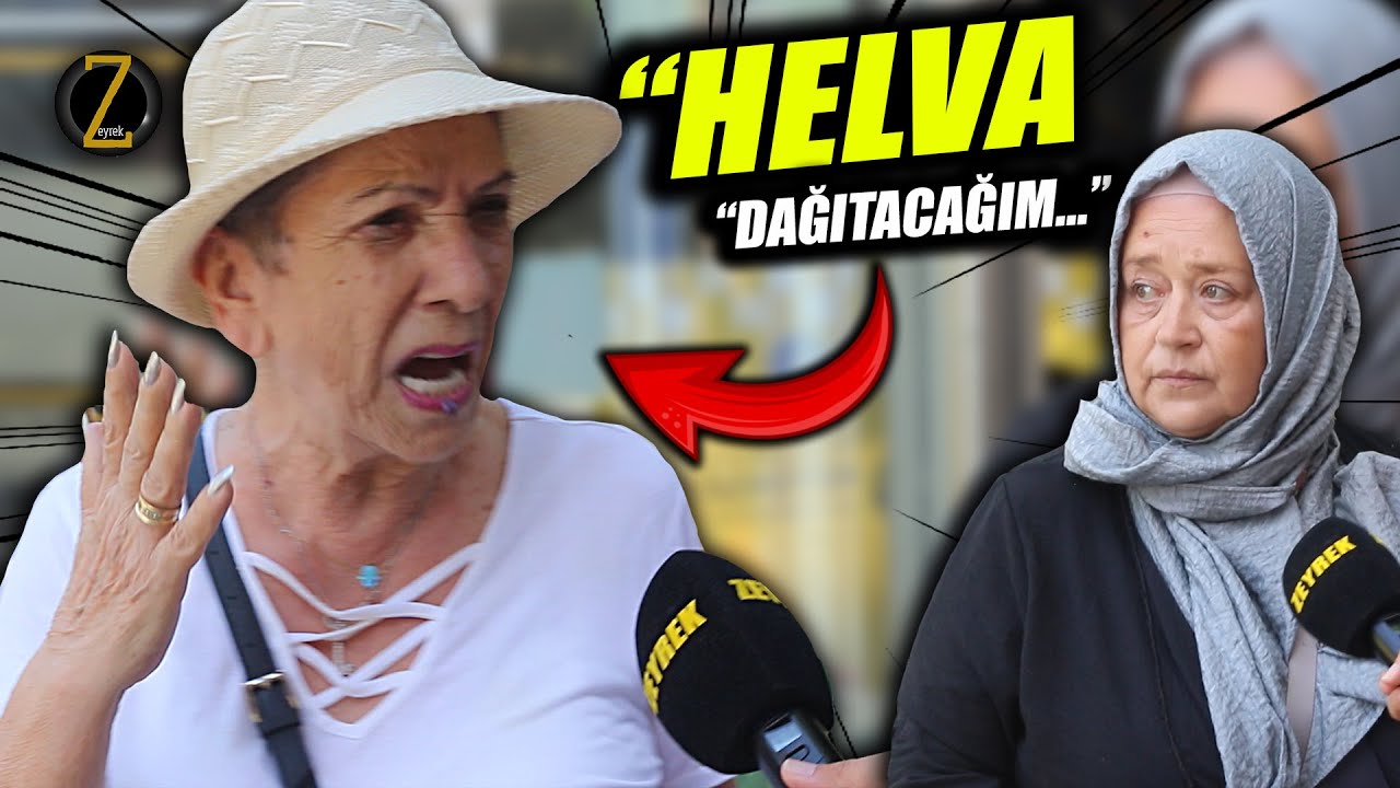 "HELVA DAĞITACAĞIM... TÜRK HALKINI BİTİRDİLER.." | SOKAK RÖPORTAJLARI ...