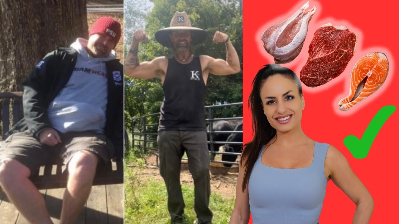 🔴 80 lb weight loss transformation on a carnivore diet! - YouTube