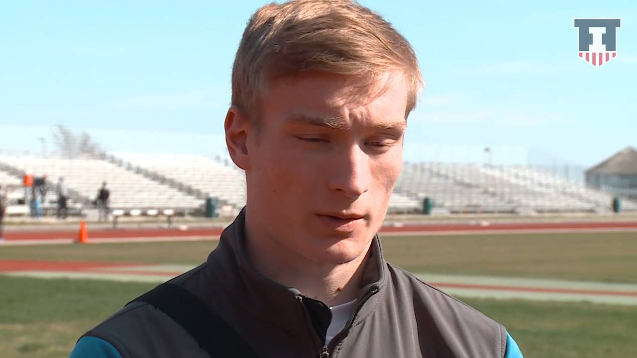 @IlliniMTrack Devin Quinn Post-Practice Interview - YouTube