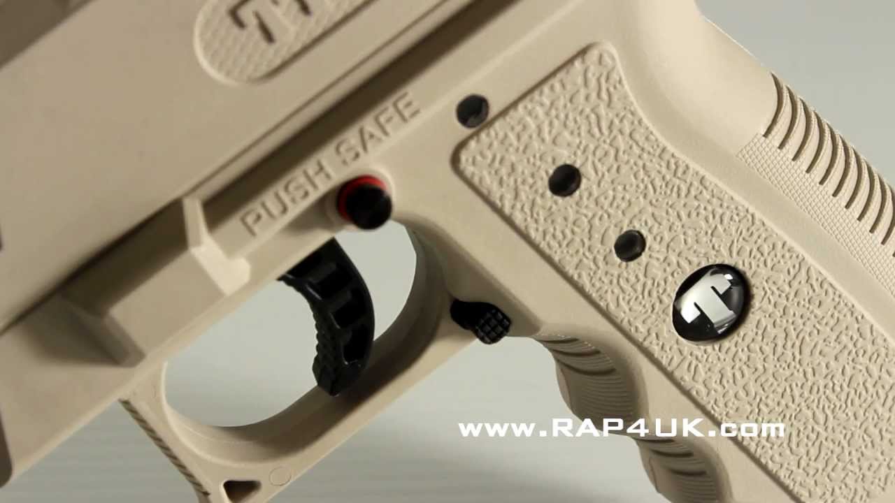 Tippmann TiPX Pistol Desert Tan Close Up Video - YouTube