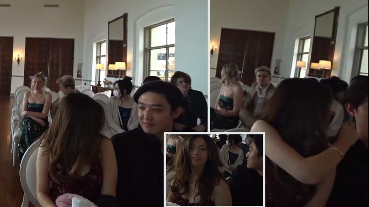 Pokimane and Kevin Went to Wendy's Wedding Together - YouTube