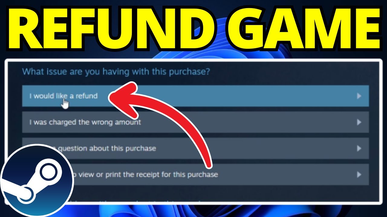 How To Refund Game on Steam - 2025 Guide - YouTube