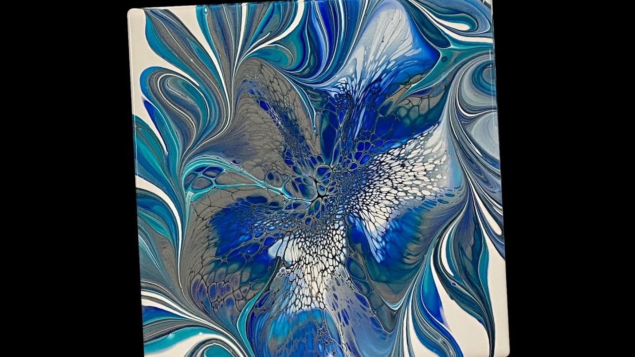 (1307) Bloom Technique, Consistancy, Acrylic Paint Pouring - YouTube