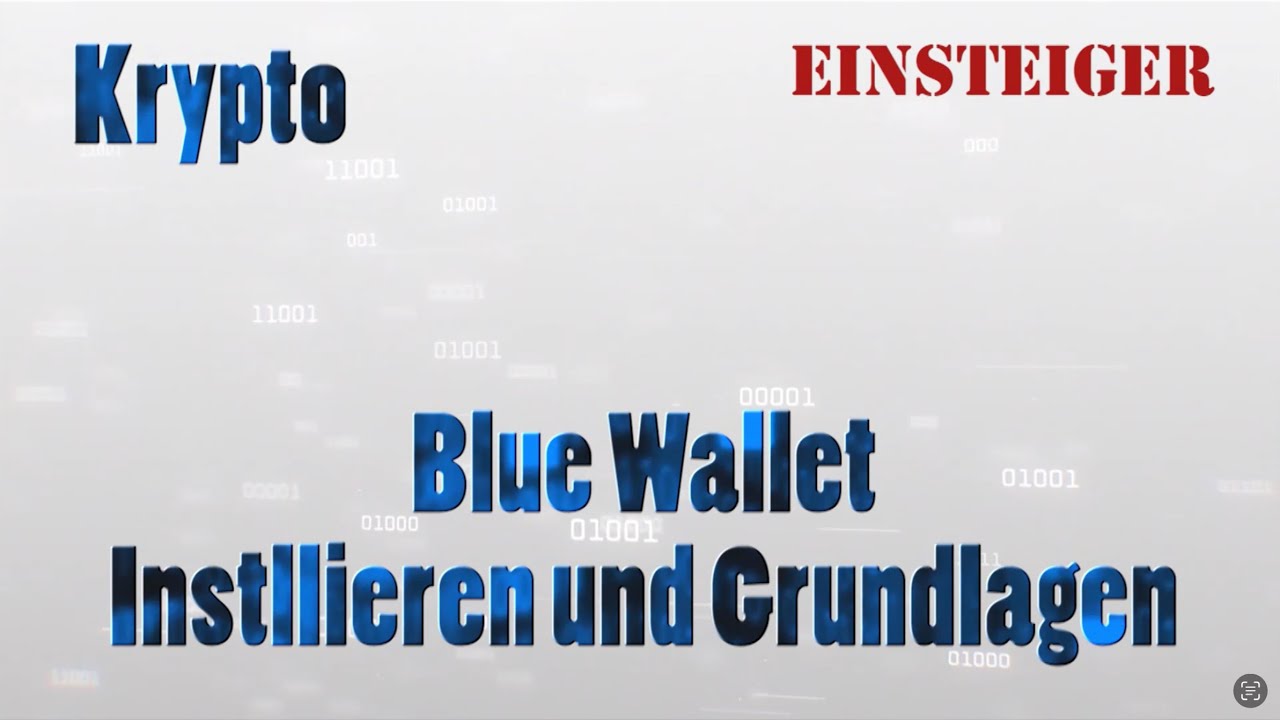 Blue Wallet | Einrichten und Grundlegendes (2/3) - YouTube