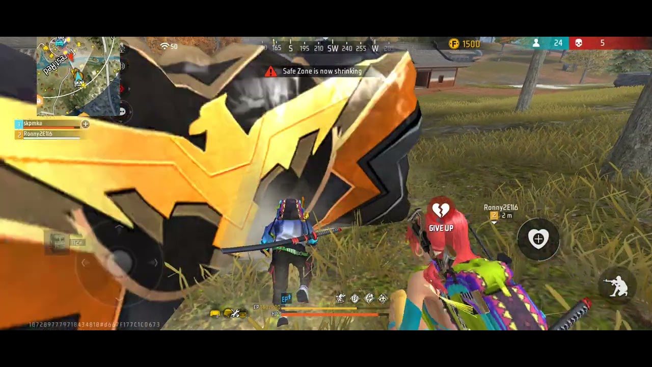 free fire battle royale game 🎮 tow player game 🎯 team game 🧍🧍 best Play and same killed # ...