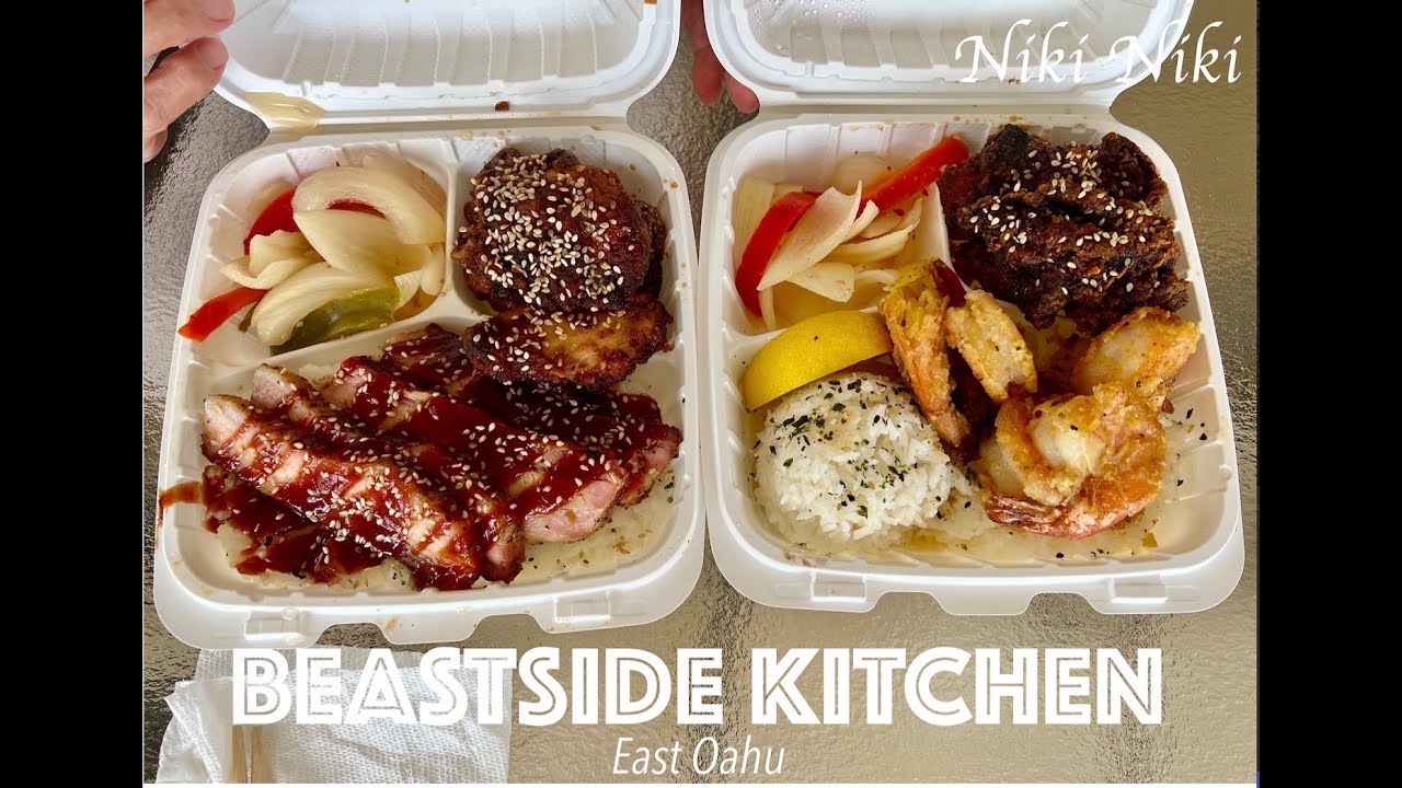 First Time Trying Beastside Kitchen in Niu Valley East Oahu - YouTube