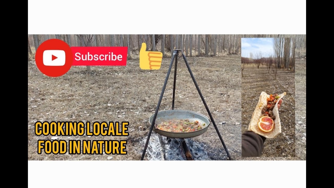 cooking local food in rural area - YouTube