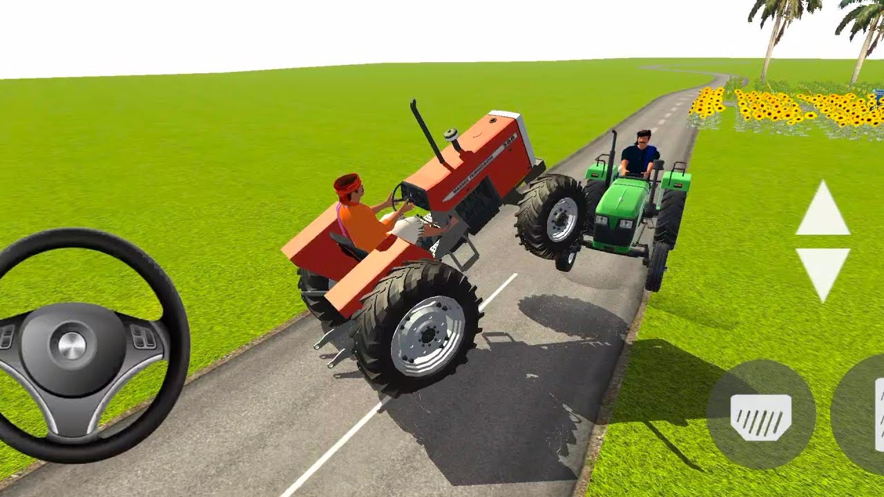 Indian Tractor Driving 3D | Tractor Wala Game - YouTube