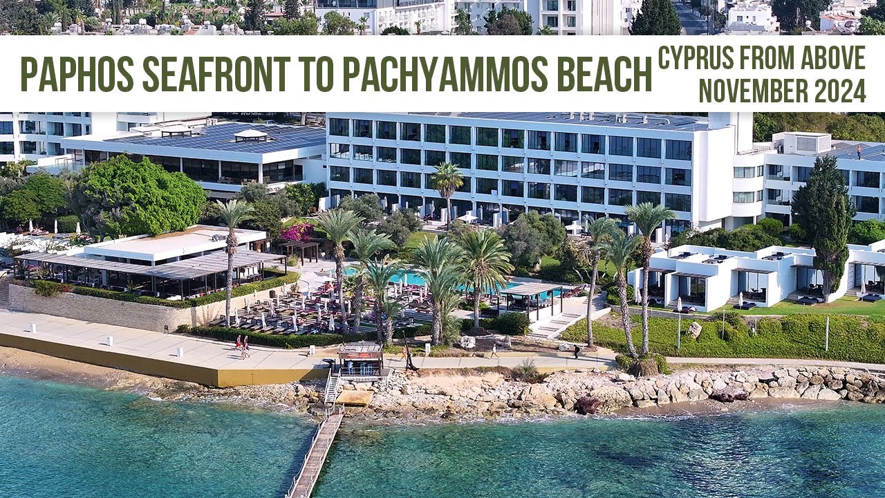 Paphos Sea Front To Pachyammos Beach In November - YouTube
