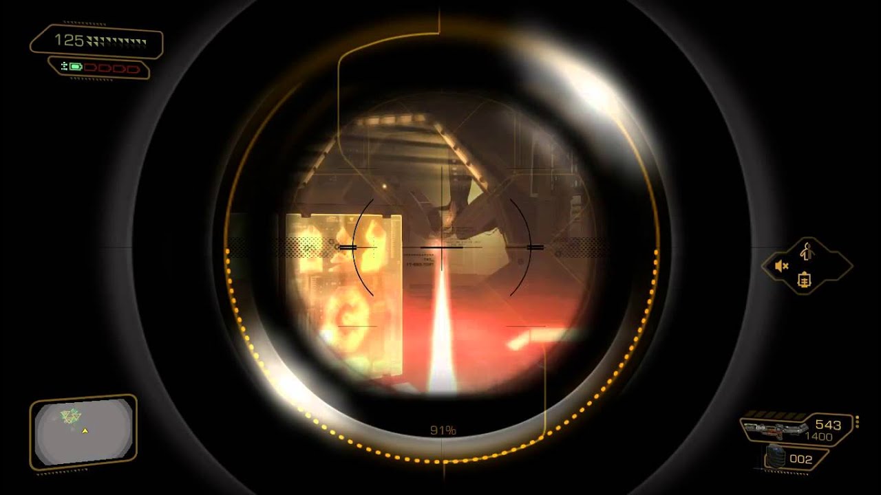 Deus Ex Final Boss Easiest way - YouTube