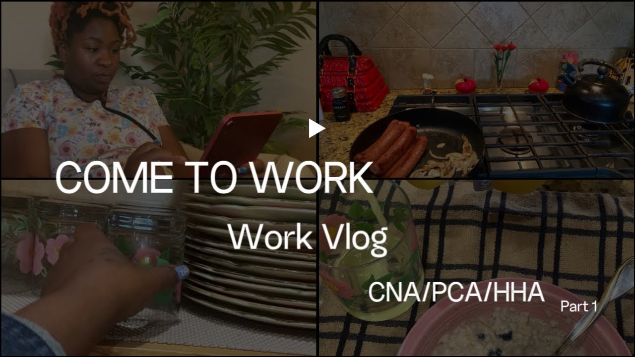 COME TO WORK WITH ME CNA EDITION - YouTube