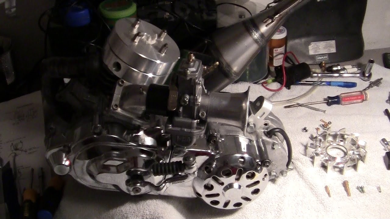 173 -Operation Honda DIO= 120cc STROKER ENGINE. - YouTube