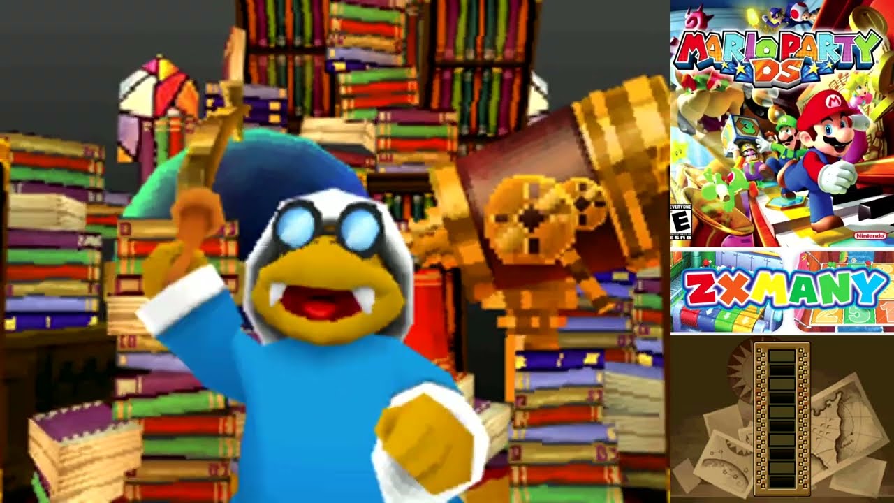 Mario Party DS Kamek Boss Fight (No Damage) - YouTube