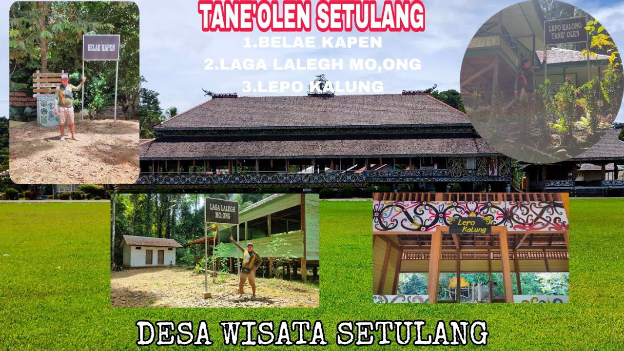 Liburan singkat jalan-jalan ke Desa wisata setulang Tane'olen - YouTube