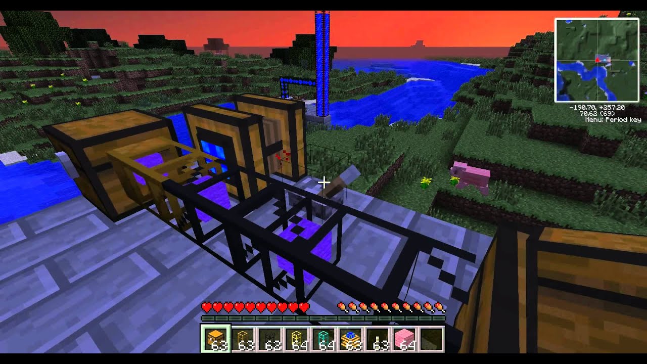 Tekkit 2- How To Use Transport Pipes - YouTube