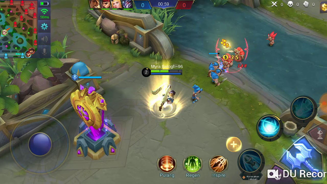 mobile legends gg savage layla - YouTube