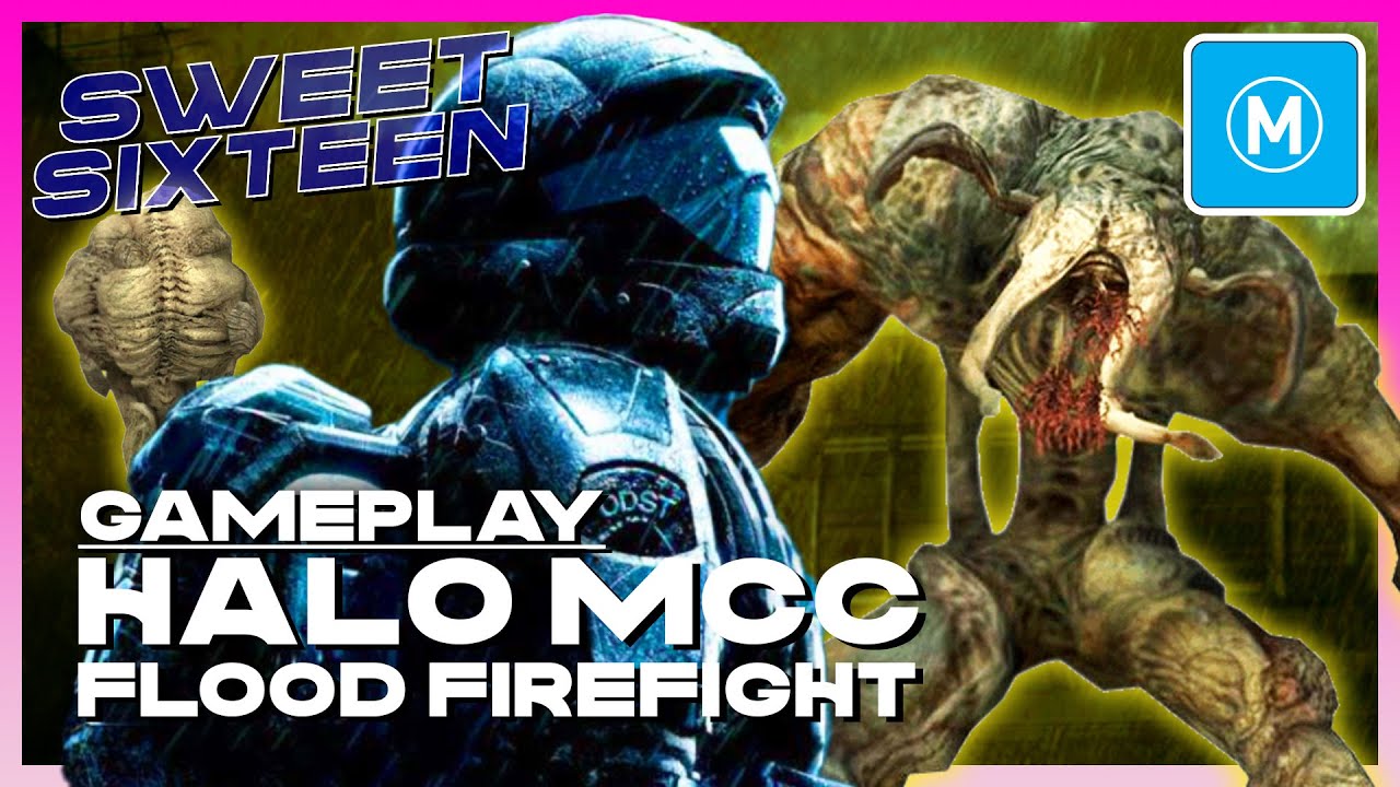 HALO 3 ODST New Flood Firefight Gameplay – SWEET SIXTEEN - YouTube