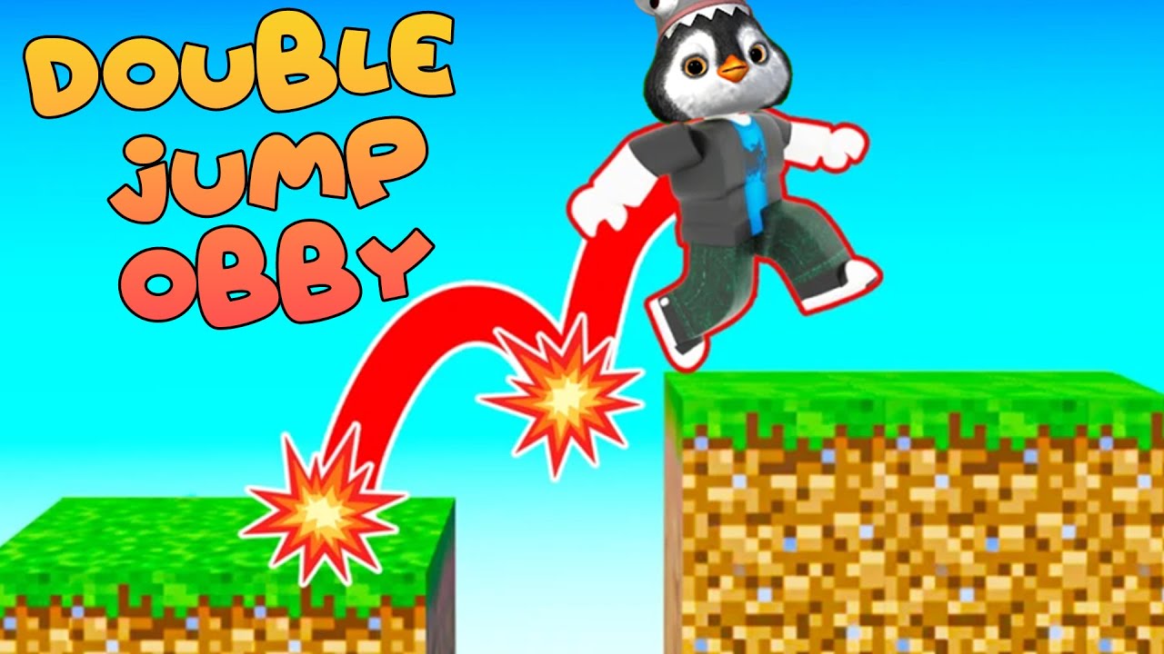 PIO BISA MELOMPAT GANDA DAN MENGGELINDING DI OBBY INI! - Roblox Double Jump Obby Indonesia - YouTube