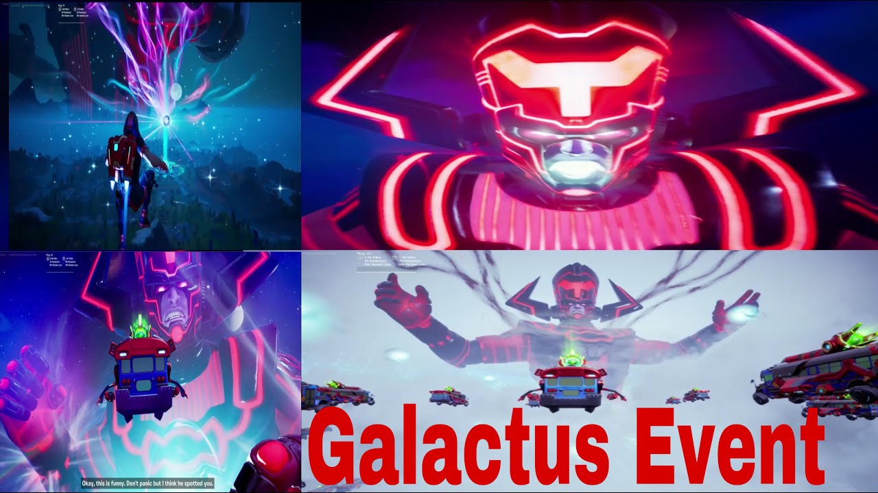 FORTNITE *GALACTUS* EVENT - YouTube