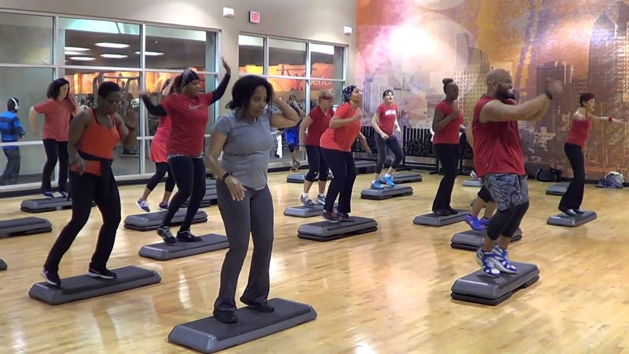 Step Aerobics w/FAB STEPPERS - YouTube