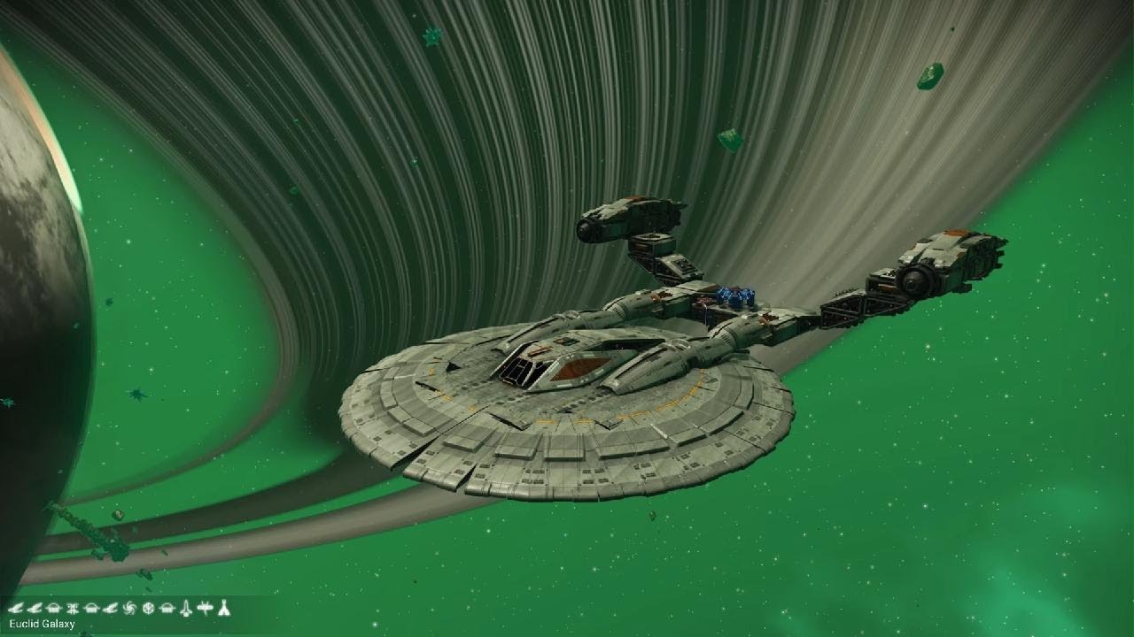 NX 01 Enterprise V1 from Star Trek in No Man's Sky - YouTube